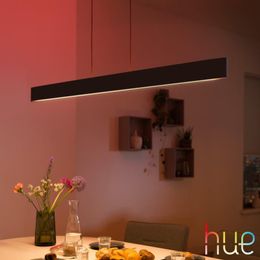 Philips Hue White & color Ambiance Ensis LED Pendelleuchte mit Dimmer, 8719514343368,