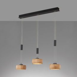 Fischer und Honsel FISCHER & HONSEL Shine-Wood LED Pendelleuchte, 61093,