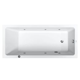 Duravit No.1 Rechteck-Whirlwanne, 760491000JP1000,