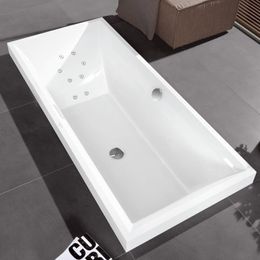 Villeroy & Boch Villeroy & Boch Squaro Rechteck-Whirlwanne, UHE170SQR2A1V01,