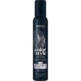 Indola Semi-permanente Haarfarbe Color Style Mousse Silver