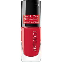 Artdeco Nägel Nagellack Quick Dry Nail Lacquer 28 Cranberry Syrup