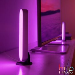 Philips Hue White & color Ambiance Play LED Tischleuchte mit Dimmer, 8718696170748,