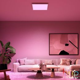 Philips Hue White Ambiance Surimu LED-Panel, LED mit Dimmer quadratisch, 8719514355071,