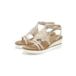 Lascana Sandalette beige Gr. 41 für Damen