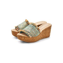 Lascana Pantolette blau Gr. 39 für Damen