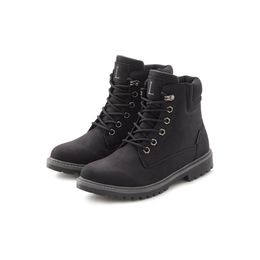 Lascana Winterboots schwarz Gr. 36 für Damen. Mit Glitzerdetails