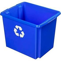 Recycle-Box Sunware Nesta, 45 l, L 455 x B 360 x H 360 mm, blau