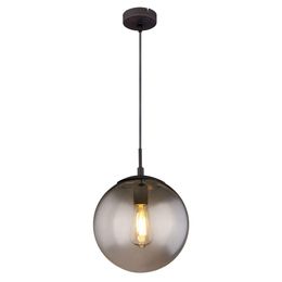 Globo Lighting - BLAMA - Hängeleuchte Metall schwarz matt, 1x E27