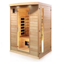 Infrarotkabine Infrarotsauna PIERSON 135cm x105cm x 190cm Dual-Therm