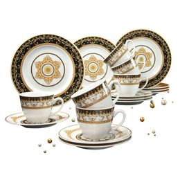 Creatable Majestosa schwarz Geschirr-Set