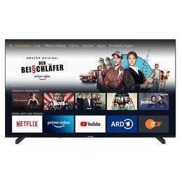 Telefunken 65 Zoll Fernseher Fire TV (4K UHD Smart TV, HDR Dolby Vision, Dolby Atmos, Triple-Tuner)