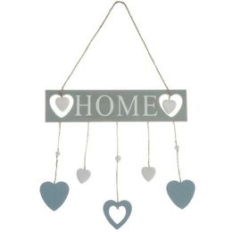 MyFlair Deko Schriftzug Home - blau