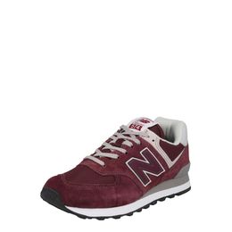 New Balance Sneaker '574' Herren Gr&ouml;&szlig;e 45 puder / rubinrot / wei&szlig;