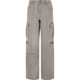 Urban Classics Cargo Jeans female Grey size 34