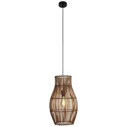 ECO-Light BAMBOO 9510 S1-D BA Pendelleuchte E27 Bambus, Braun