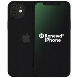 iPhone 12 Renewd® (Grade A) 64 GB 6.1 Zoll (15.5 cm) Dual-SIM iOS 16 12 Megapixel Schwarz