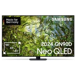 Samsung Neo QLED 4K QN90D QLED-TV 109.2 cm 43 Zoll EEK F (A - G) CI+, DVB-T2 HD, Smart TV, UHD, WLAN Schwarz