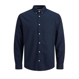 Jack & Jones JACK & JONES Hemd 'JJEOxford' Herren Gr&ouml;&szlig;e L navy