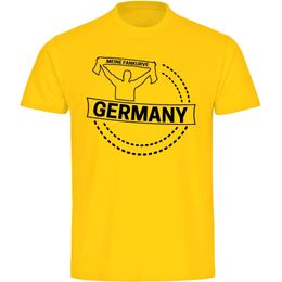 multifanshop® Kinder T-Shirt - Germany - Meine Fankurve - Druck schwarz