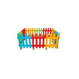 Pilsan Kunststoff Spielzaun Multi 06226 Laufgitter, 10 Elemente á 51 x 4 x 54 cm bunt