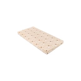 Kikkaboo Babybett Matratze Fantasia Plus 120 x 60cm Reißverschluss Baumwollbezug beige