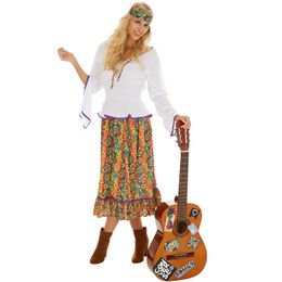 TecTake® Frauenkostüm Lady Love & Peace
