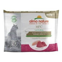 Almo Nature HFC 6x55g Thunfisch & Huhn