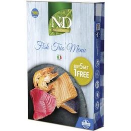 N&D Farmina Natural Fish Trio Menu 6 x 70 g