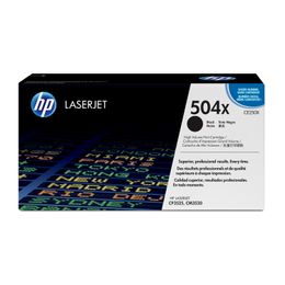 Original HP Color LaserJet CP 3525 (CE250X / 504X) Toner Schwarz