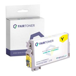 FairToner Kompatibel f&uuml;r Epson Workforce Pro WF-C 4810 DTWF (C13T09K44010 / 408L) Druckerpatrone Gelb