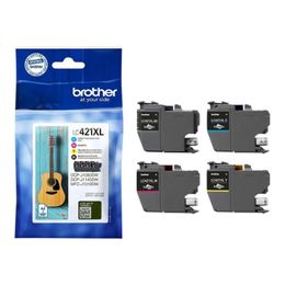 Original Brother DCP-J 1140 DW (LC-421XLVAL) Druckerpatrone Multipack