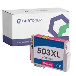 FairToner Kompatibel f&uuml;r Epson Workforce WF-2965 DWF (C13T09R34010 / 503XL) Druckerpatrone Magenta
