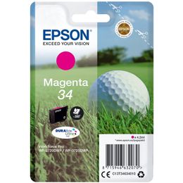Original Epson 34 (C13T34634010) Druckerpatrone Magenta