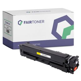 FairToner Kompatibel f&uuml;r HP Color LaserJet Pro MFP M 180 n (CF532A / 205A) Toner Gelb
