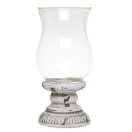 Chic Antique Frejus Windlicht aus Terrakotta, H20,5/D14,5 cm