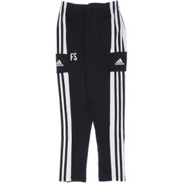 Adidas Herren Stoffhose, schwarz, Gr. 140