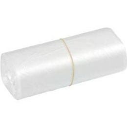 Deiss Müllbeutel, 20 Liter, HDPE mit 10-20 % Regeneratanteil, B 450 x H 540 mm, transparent, 2000 Stück