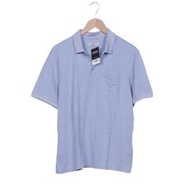 Bugatti Herren Poloshirt, hellblau, Gr. 48