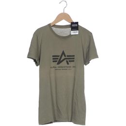 Alpha Industries Herren T-Shirt, grün, Gr. 46