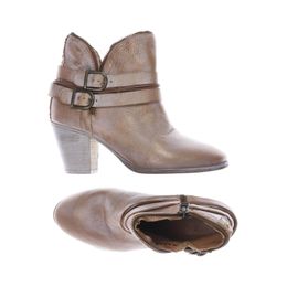 CRICK IT Damen Stiefelette, beige, Gr. 37