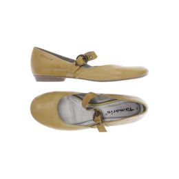 Tamaris Damen Ballerinas, gelb, Gr. 38