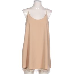 Zara Damen Kleid, beige, Gr. 36