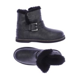 Shabbies Amsterdam Damen Stiefelette, grau, Gr. 36