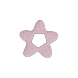 Filibabba Teether - Star rubber - light lavender