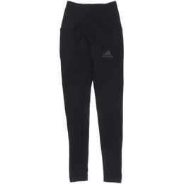 Adidas Damen Stoffhose, schwarz, Gr. 0