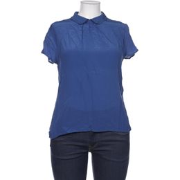 Hallhuber Damen Bluse, blau, Gr. 44