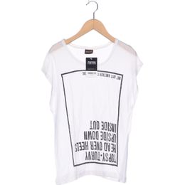 Pieces Damen T-Shirt, weiß, Gr. 36