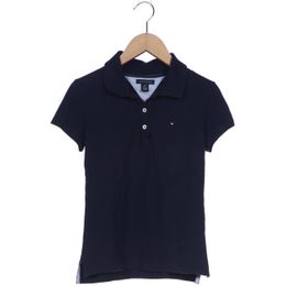 Tommy Hilfiger Damen Poloshirt, marineblau, Gr. 34