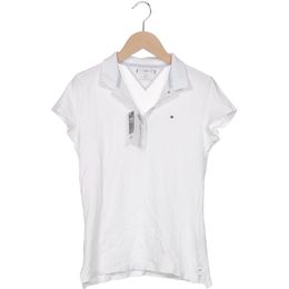 Tommy Hilfiger Damen Poloshirt, weiß, Gr. 36